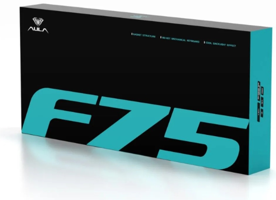 Купить механическую клавиатуру AULA F75 голубая — цена, отзывы ...